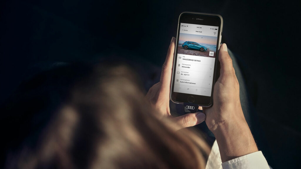 Audi Data Plug im Autohaus Nauen